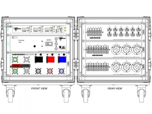 Modular Power Distribution Units | Portable Motor Control | Stage Power ...