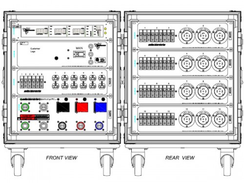 Modular Power Distribution Units | Portable Motor Control | Stage Power ...