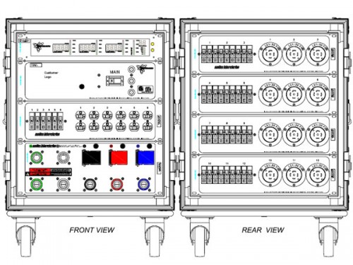 Modular Power Distribution Units | Portable Motor Control | Stage Power ...