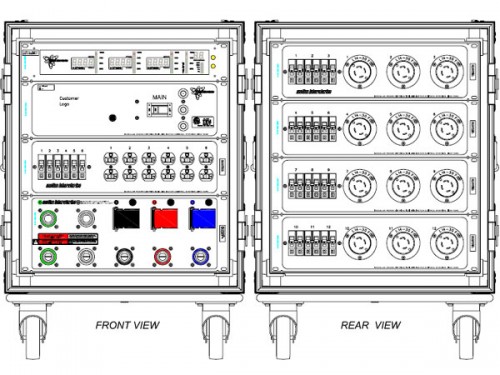 Modular Power Distribution Units | Portable Motor Control | Stage Power ...
