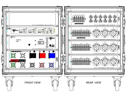 Modular Power Distribution Units | Portable Motor Control | Stage Power ...