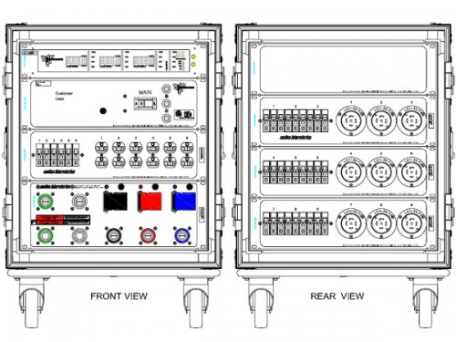 Modular Power Distribution Units | Portable Motor Control | Stage Power ...