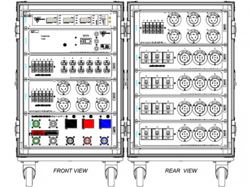 Modular Power Distribution Units | Portable Motor Control | Stage Power ...