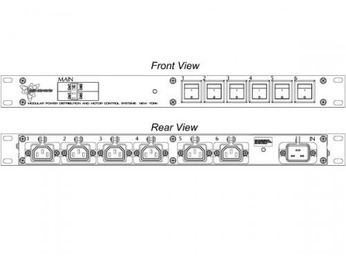 Rack Mount Power Distribution Units | Rac Pac™ | Motion Labs