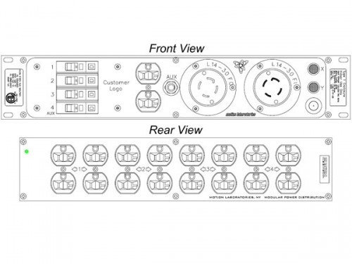 Rack Mount Power Distribution Units | Rac Pac™ | Motion Labs