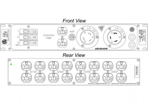 Rack Mount Power Distribution Units | Rac Pac™ | Motion Labs