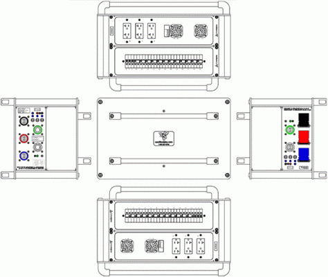 Auxiliary Power Distribution | Stackable Power Distribution Units ...