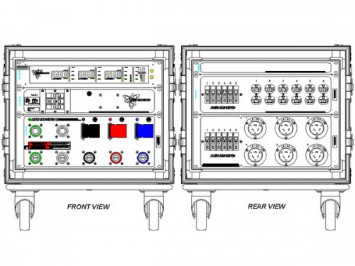 Modular Power Distribution Units | Portable Motor Control | Stage Power ...
