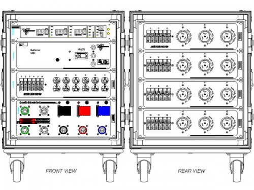 Modular Power Distribution Units | Portable Motor Control | Stage Power ...