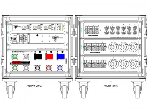 Modular Power Distribution Units | Portable Motor Control | Stage Power ...