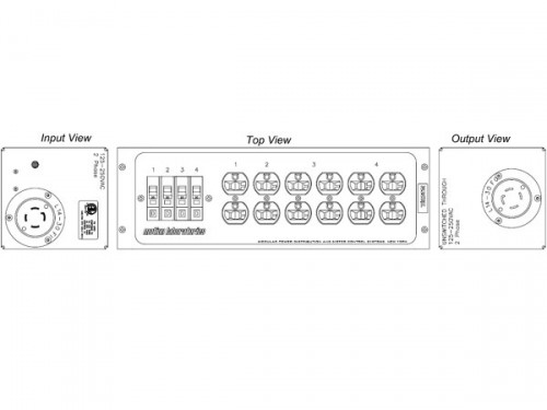 Auxiliary Power Distribution | Large Frame Stringer Box | Breakered ...