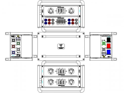 Auxiliary Power Distribution | Stackable Power Distribution Units ...