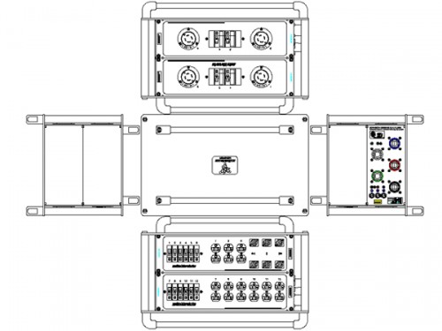 Auxiliary Power Distribution | Stackable Power Distribution Units ...
