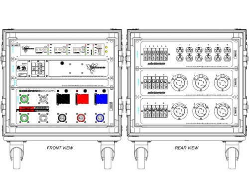 Modular Power Distribution Units | Portable Motor Control | Stage Power ...