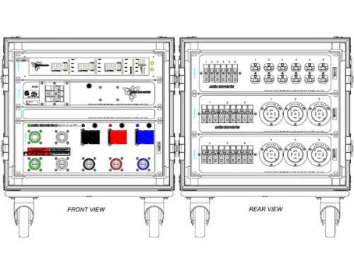 Modular Power Distribution Units | Portable Motor Control | Stage Power ...