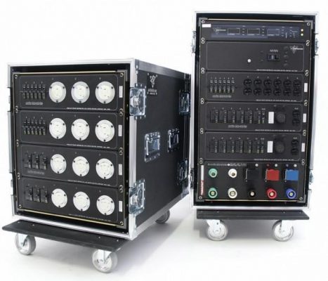 Typical Temporary Power Distribution For Live Entertainment - Motion Labs
