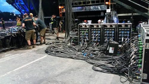 Typical Temporary Power Distribution For Live Entertainment - Motion Labs